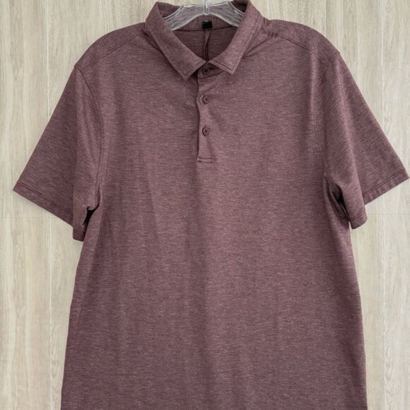 lululemon athletica | Shirts | Lululemon Mens Evolution Polo Shirt S ...